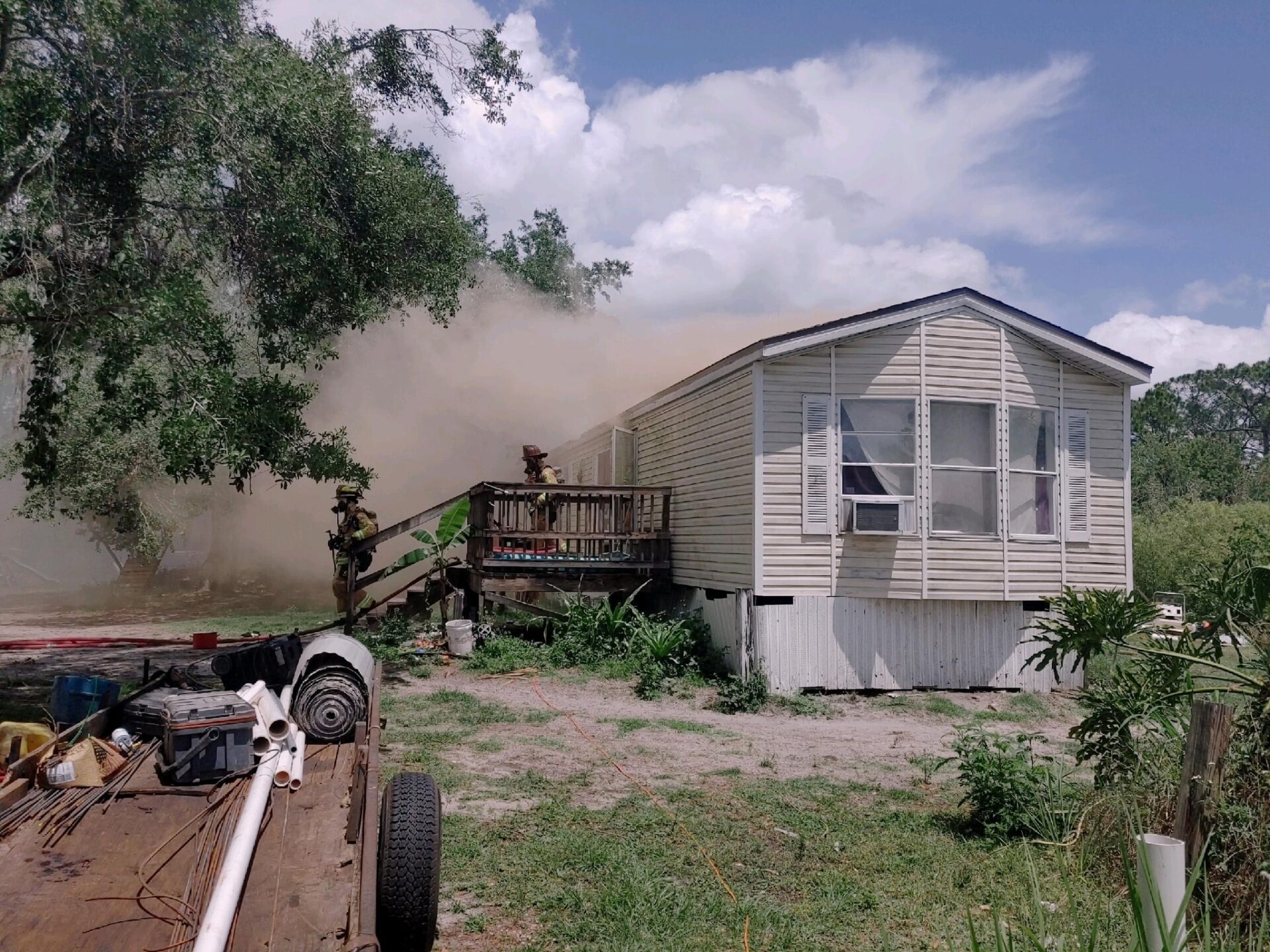 Fires rage at mobile home, two-story home in Seminole County - Orlando ...