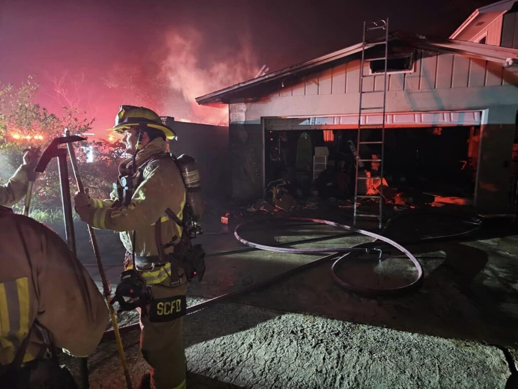 Used fireworks in plastic bag cause fire at home on New Year's Eve ...
